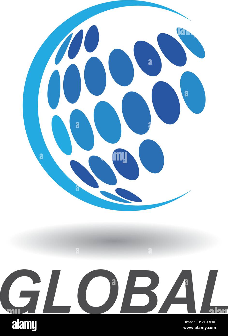 global business ilustration logo vector template Stock Vector Image ...