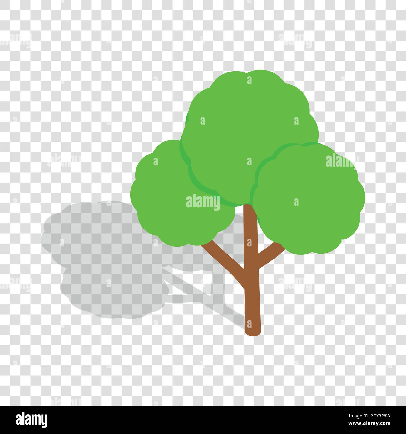 Tree isometric icon Stock Vector Image & Art - Alamy