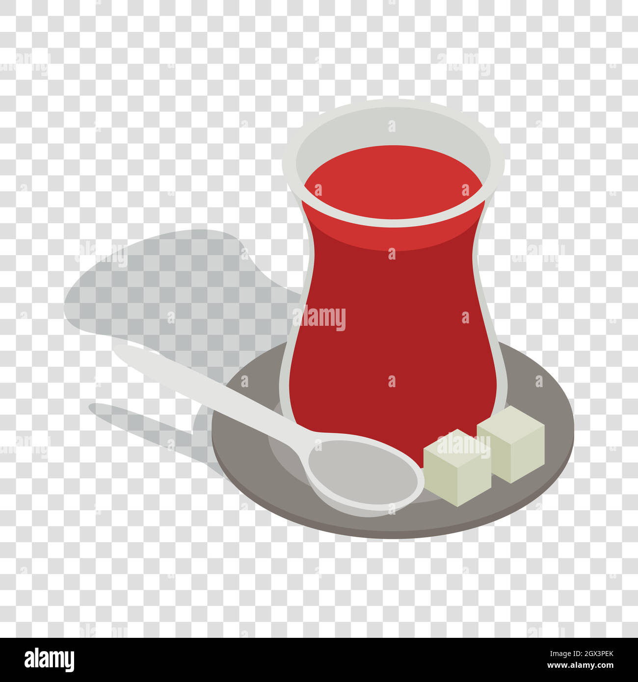 Pot cup delicious turkish Stock Vector Images - Alamy