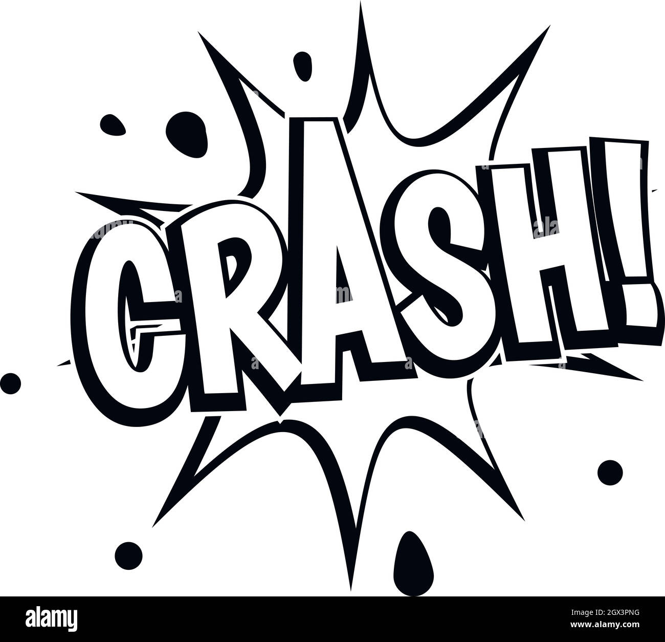 Cartoon wow explosion Stock Vector Images - Alamy
