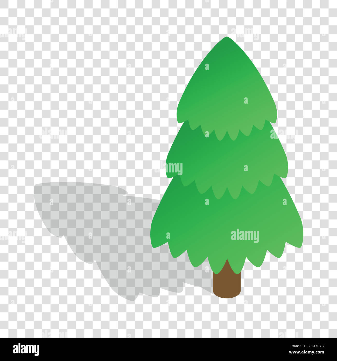 Tree isometric icon Stock Vector Image & Art - Alamy