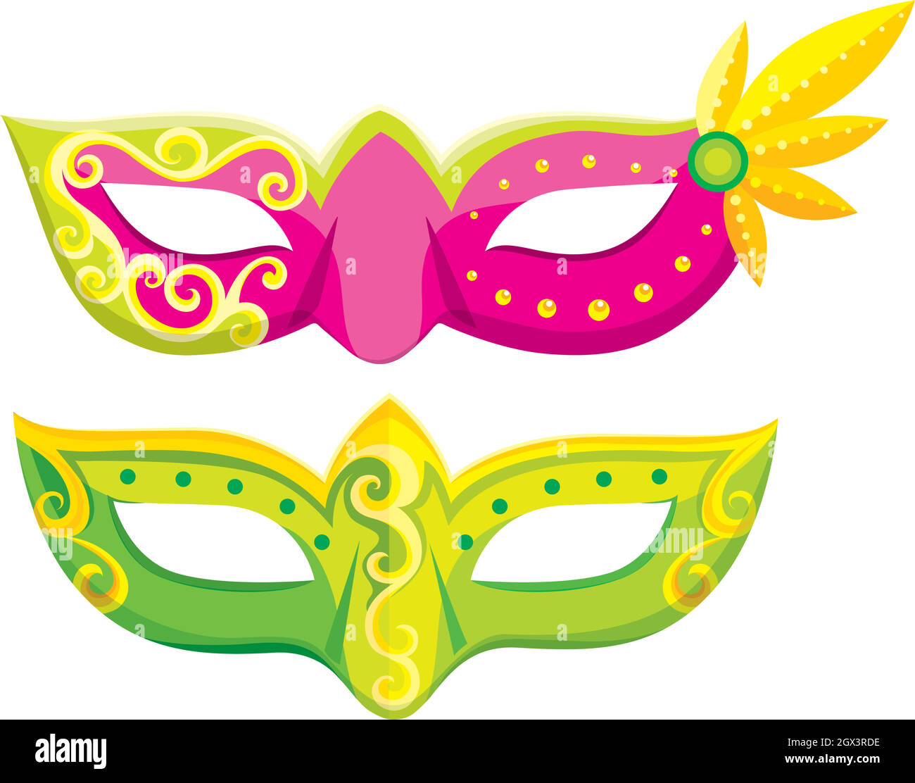 Green path in beautiful Stock Vector Images - Alamy