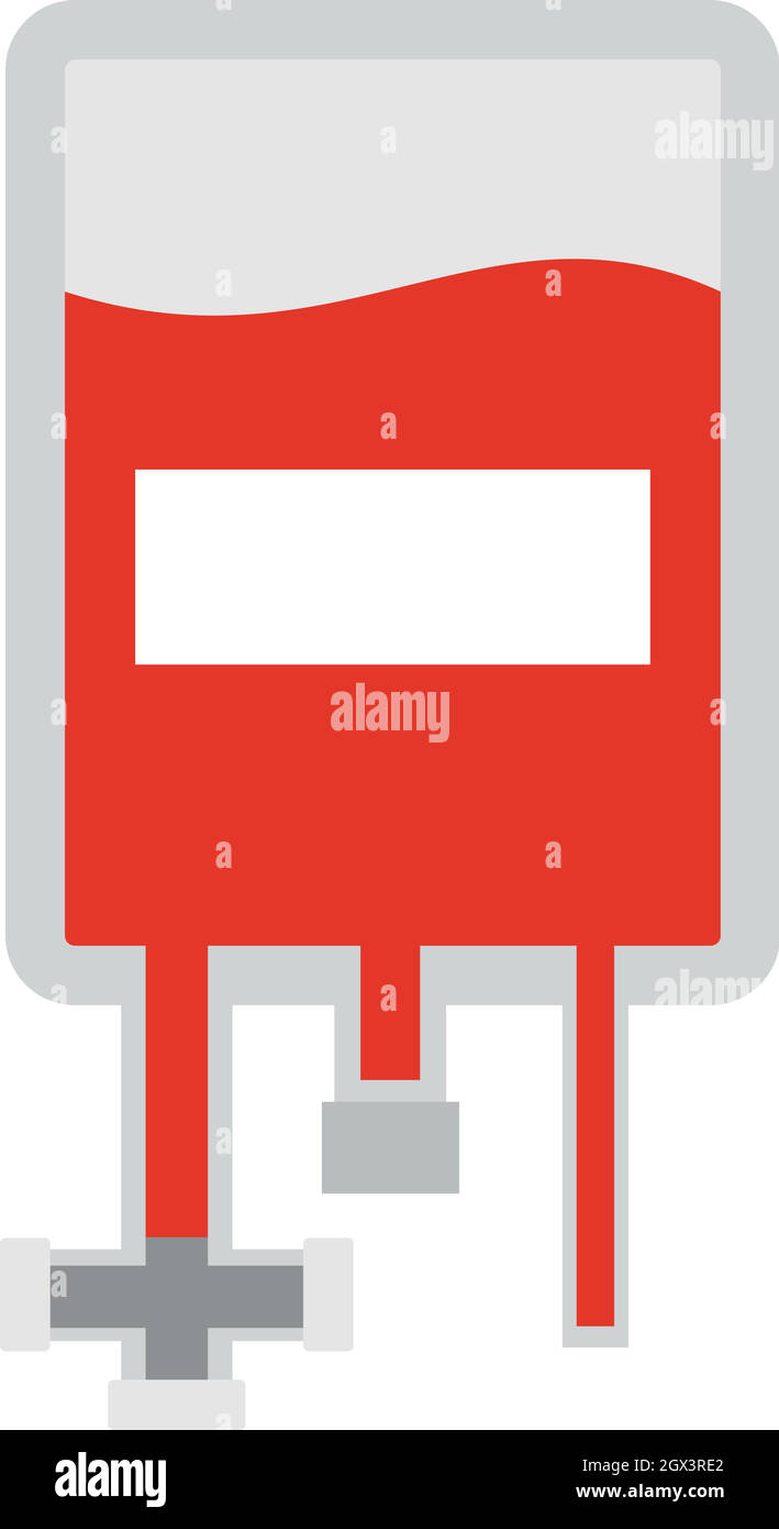 Blood bag icon Stock Vector Images - Alamy