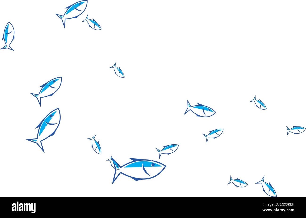 fish background vector icon template Stock Vector Image & Art - Alamy