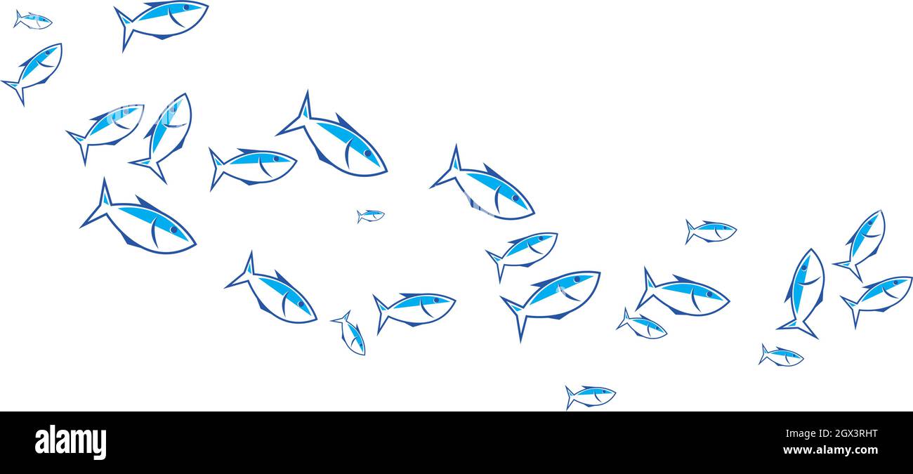 fish background vector icon template Stock Vector Image & Art - Alamy