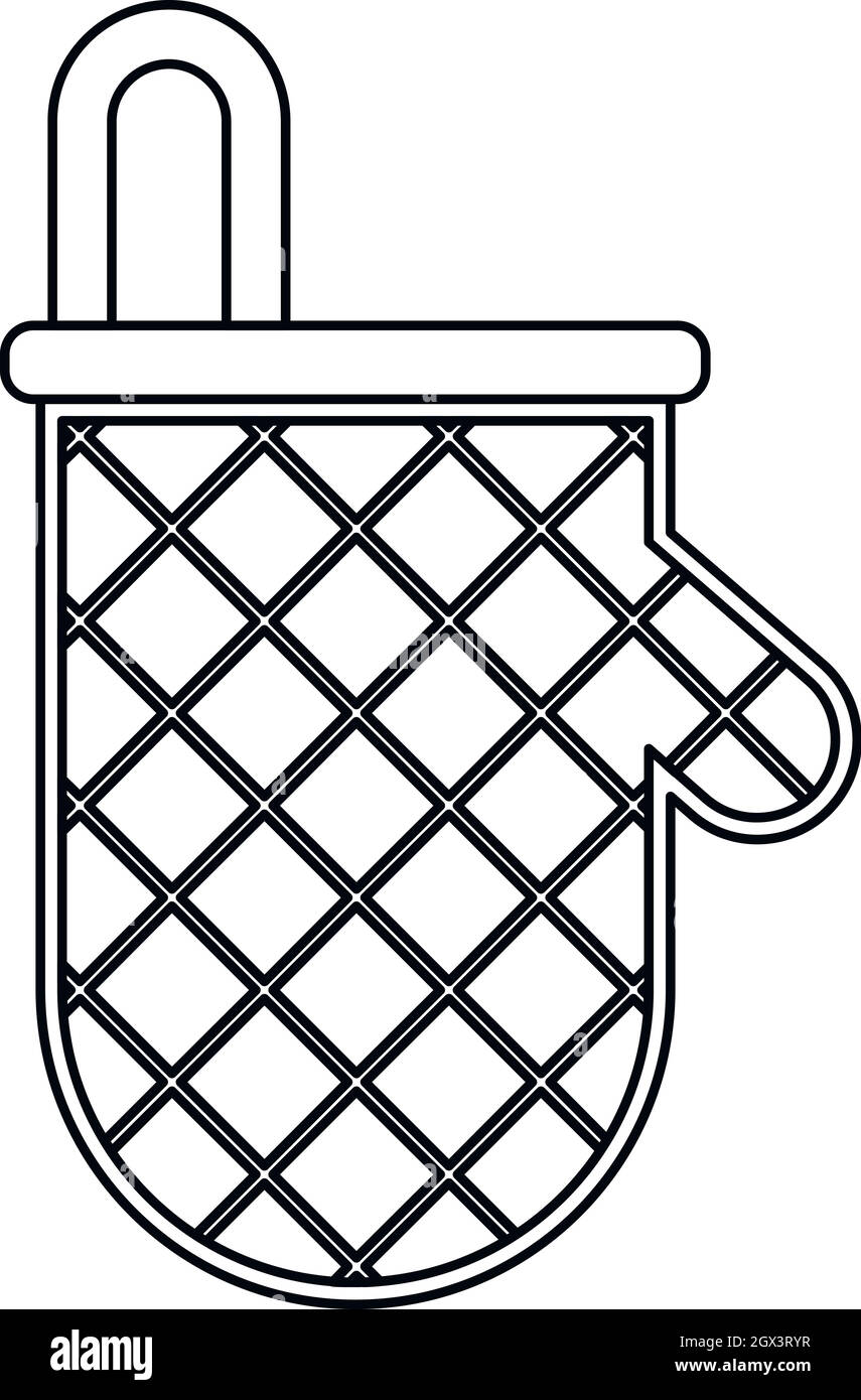 Baking outline vector icon Stock Vector Images - Alamy