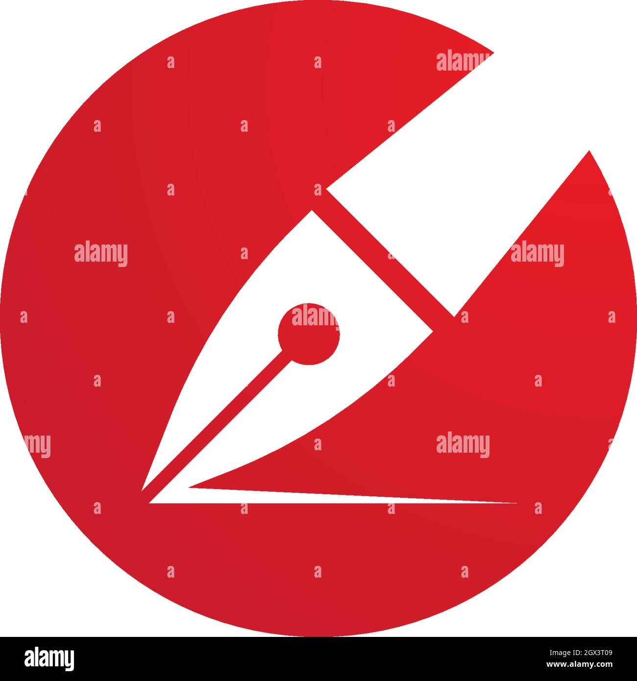 pen Logo template Vector illustration Stock Vector Image & Art - Alamy