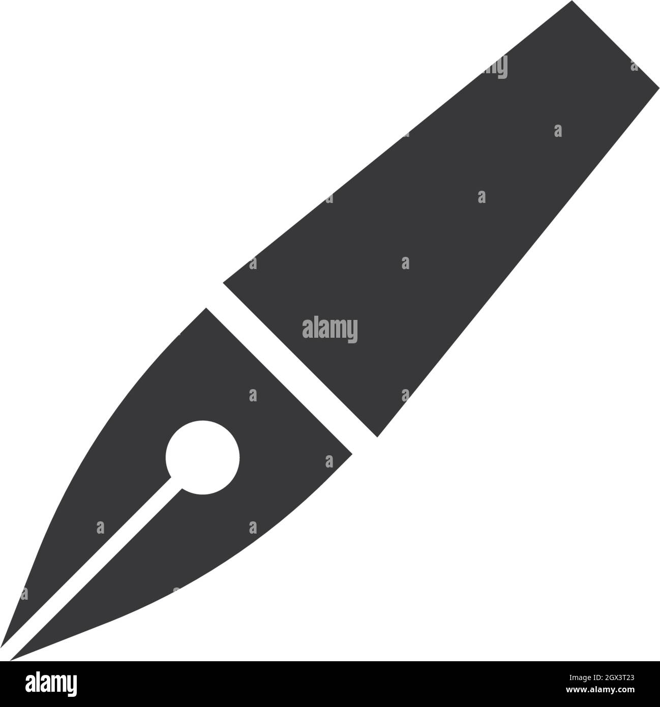pen Logo template Vector illustration Stock Vector Image & Art - Alamy