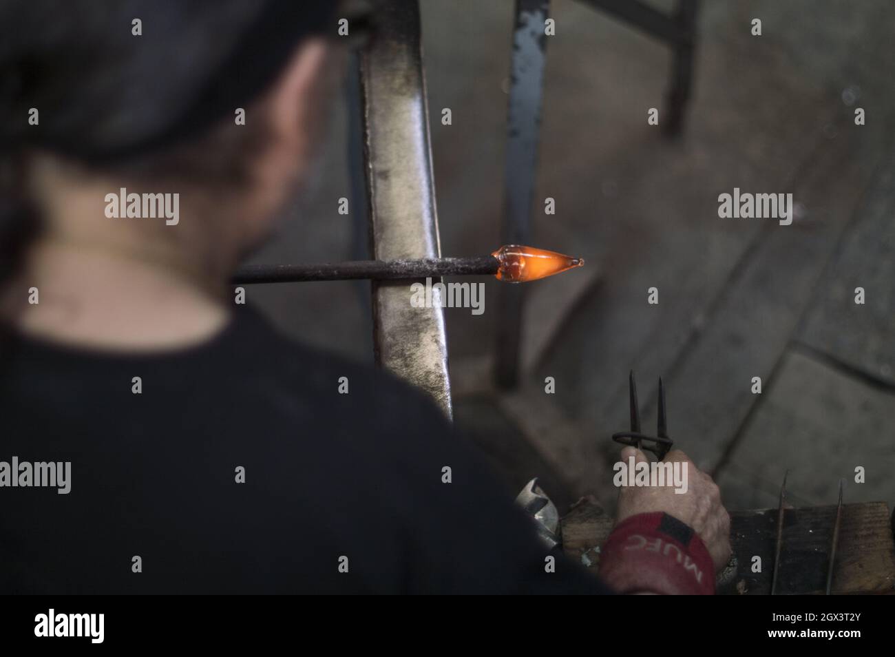 Glass factory tools hi-res stock photography and images - Alamy