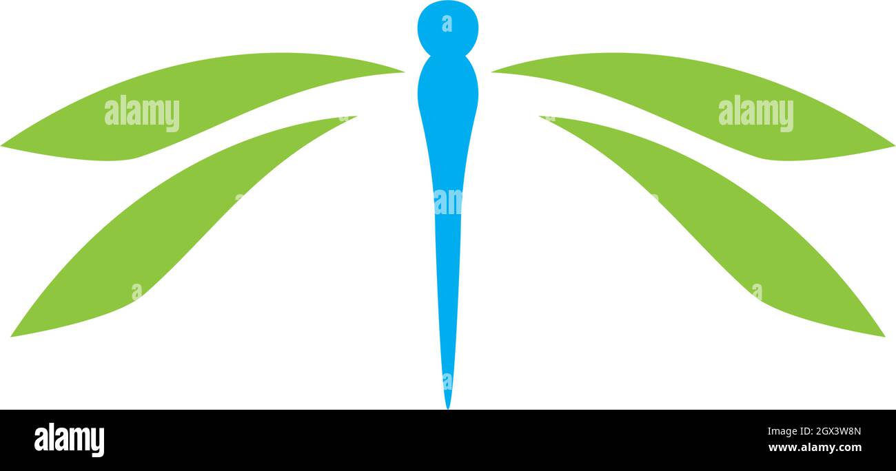 Dragonfly logo vector template Stock Vector Image & Art - Alamy