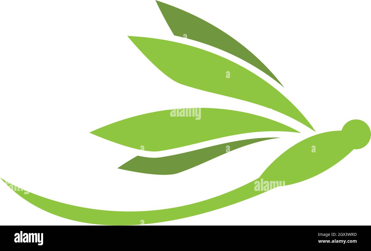 Dragonfly logo vector template Stock Vector Image & Art - Alamy