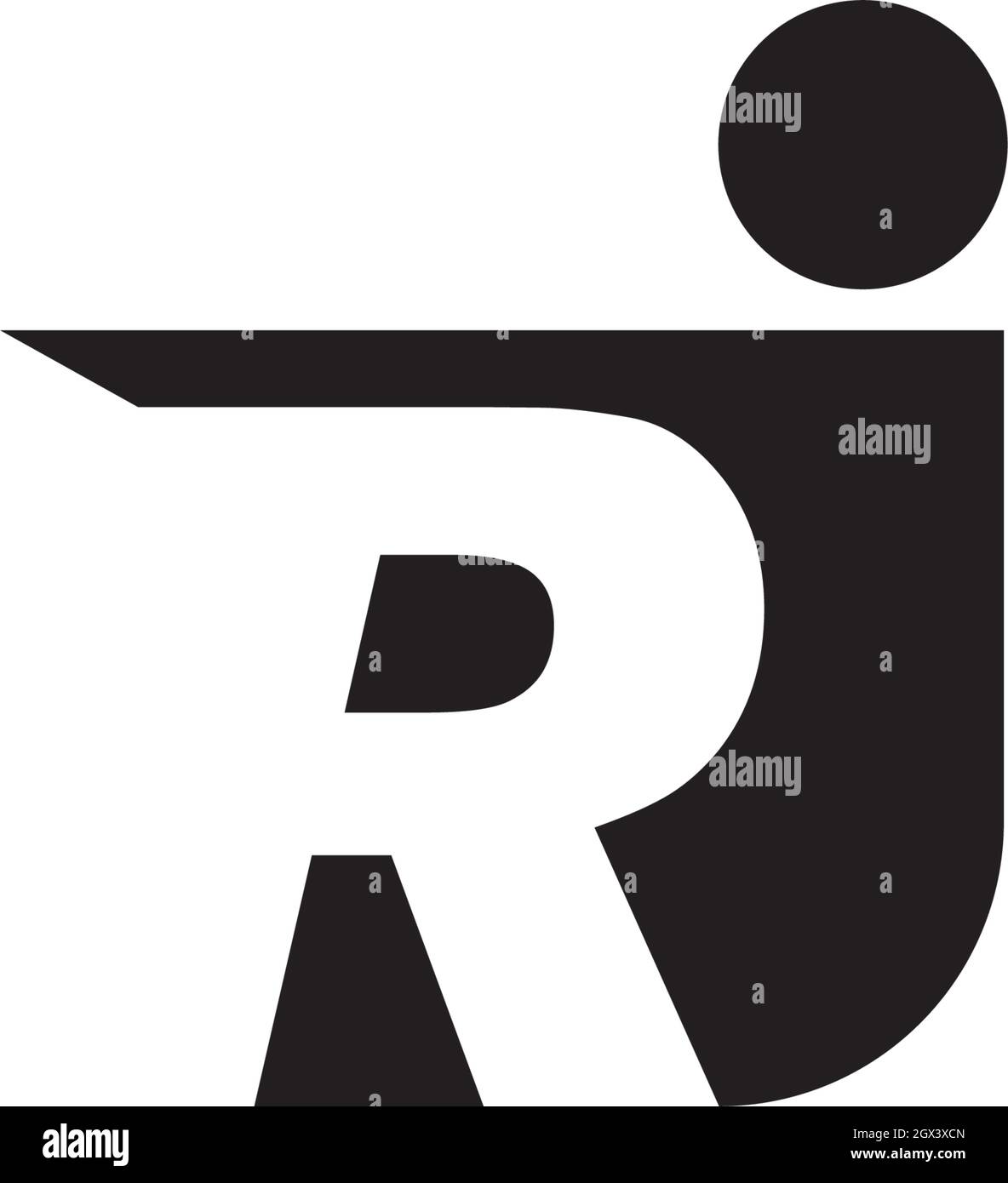 R i logo Black and White Stock Photos & Images - Alamy