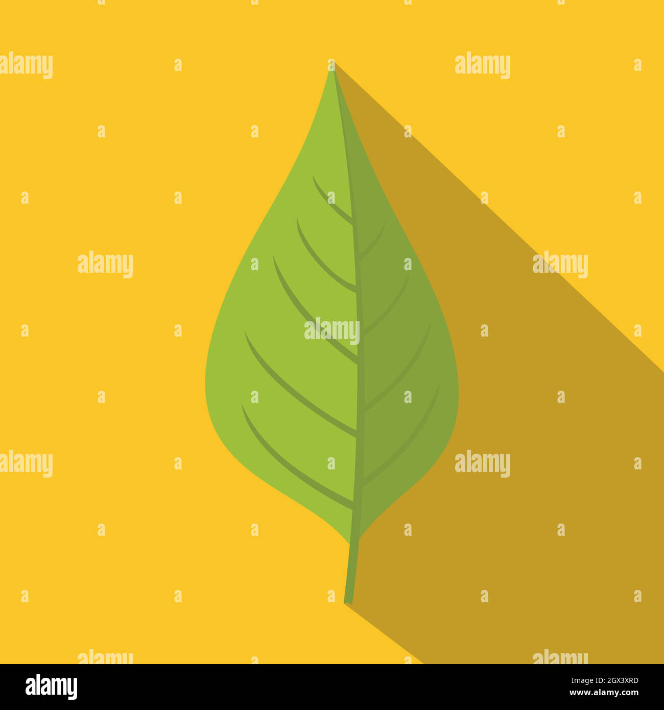 Apple with leaf Stock Vector Images - Alamy