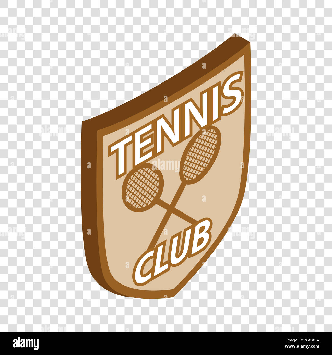 Heraldic symbol icon isometric Stock Vector Images - Alamy