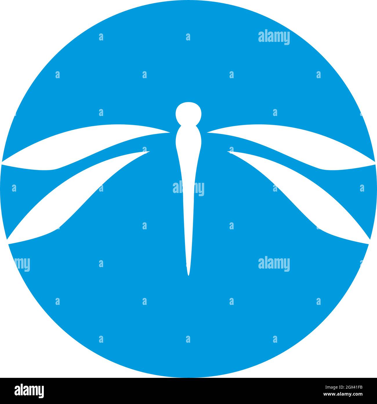 Dragonfly logo vector template Stock Vector Image & Art - Alamy