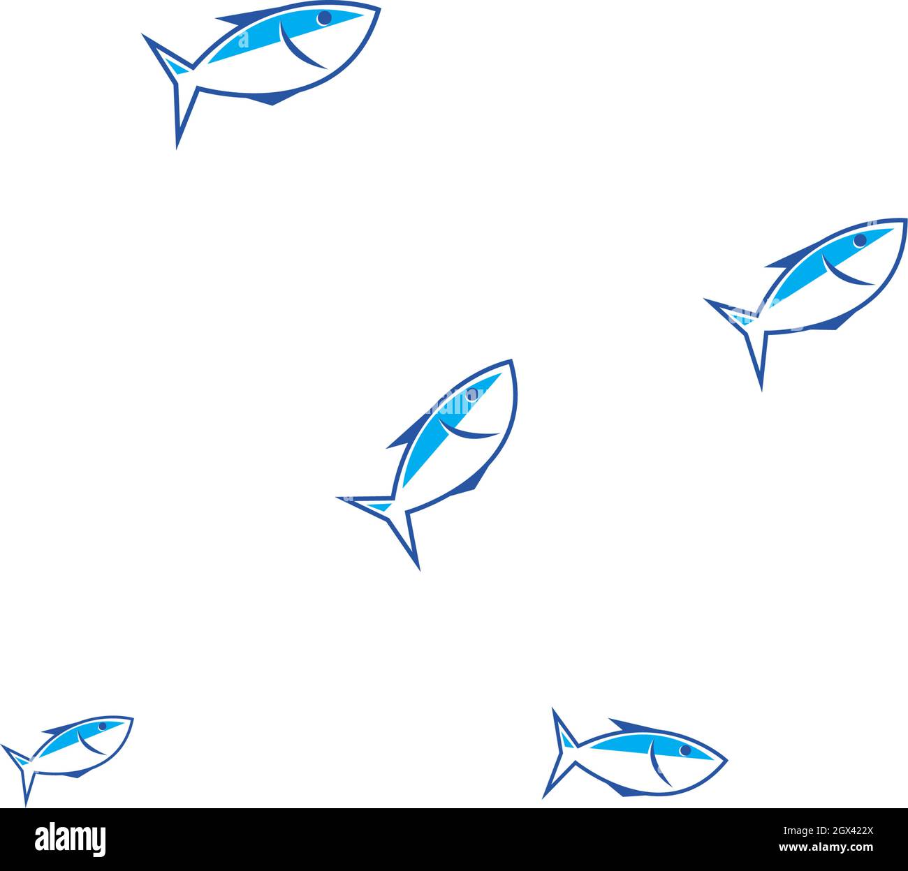 fish background vector icon template Stock Vector Image & Art - Alamy