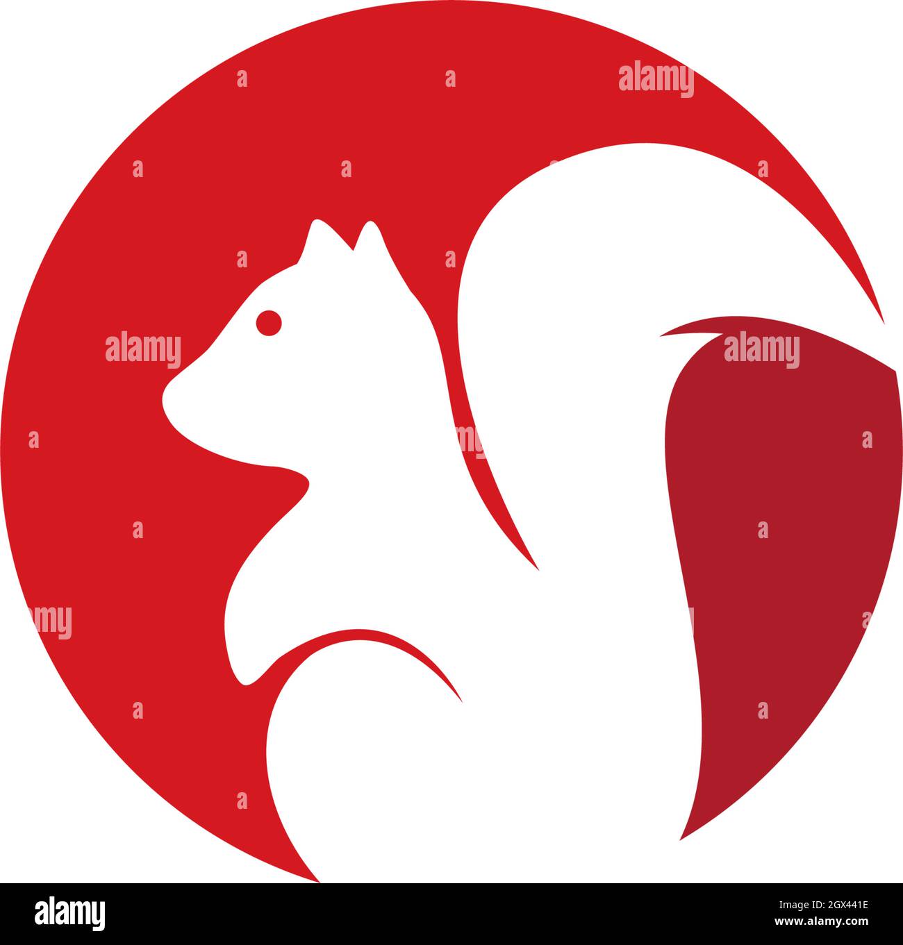 squirrel logo vector icon Stock Vector Image & Art - Alamy