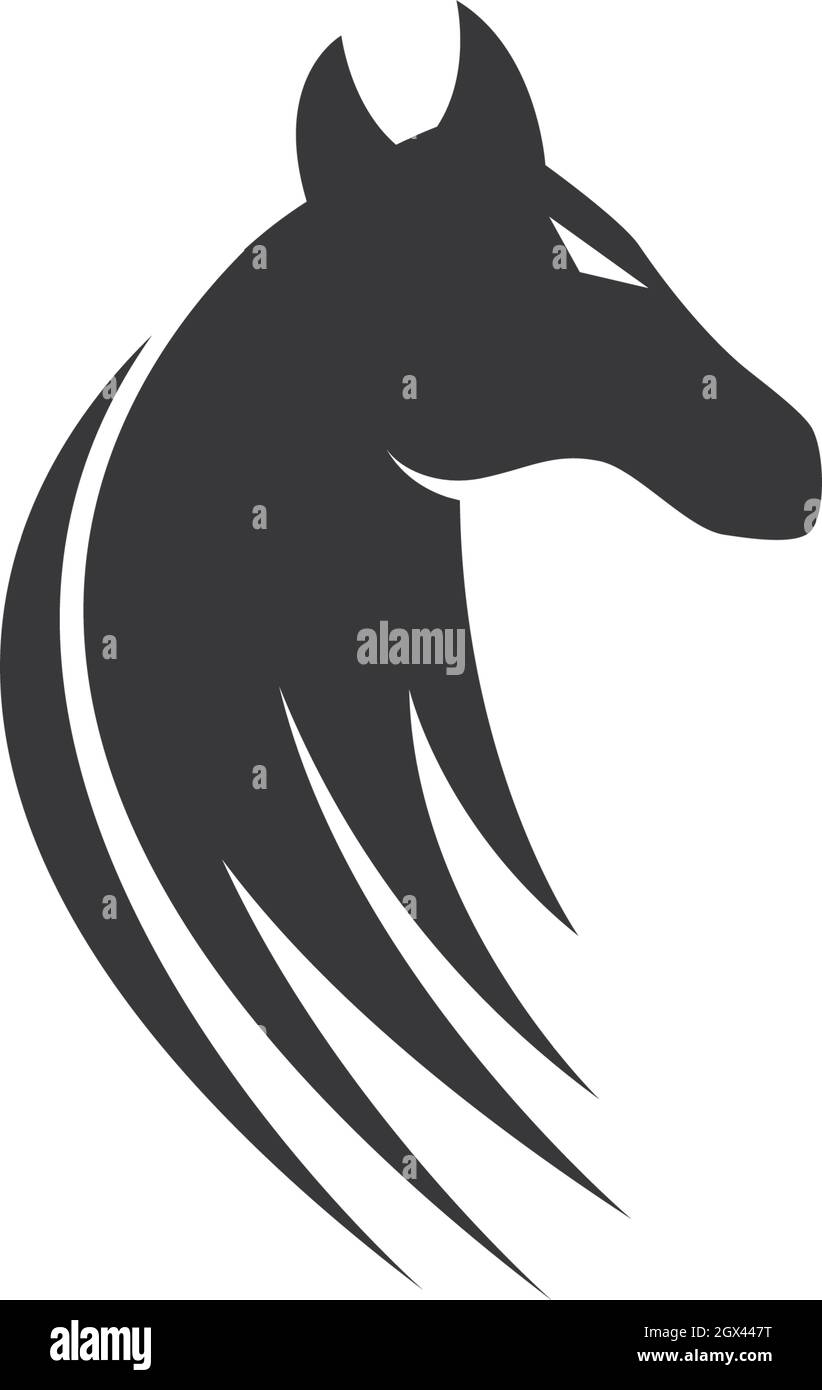 Horse Logo Template Vector illustration design Stock Vector Image & Art ...