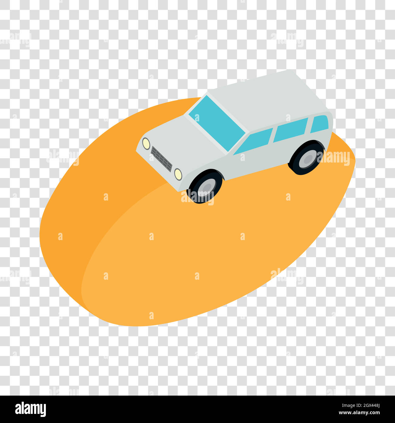 Desert car isometric icon Stock Vector Image & Art - Alamy