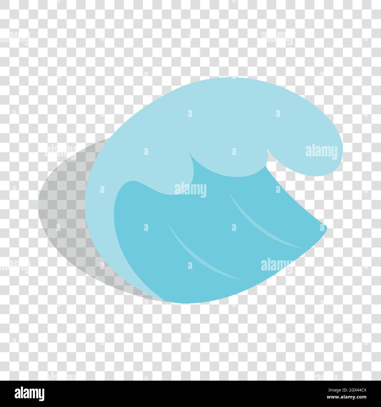 Sea wave coast Stock Vector Images - Alamy