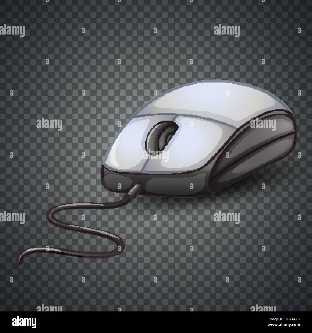 Computer mouse isolated on transparent background illustration Stock ... Computer mouse isolated on transparent background illustration Stock ...