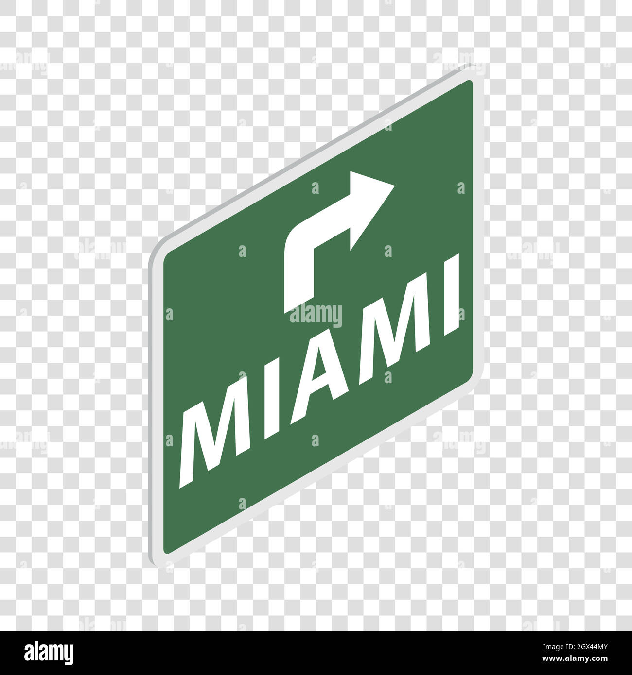 Miami usa sign Stock Vector Images - Alamy