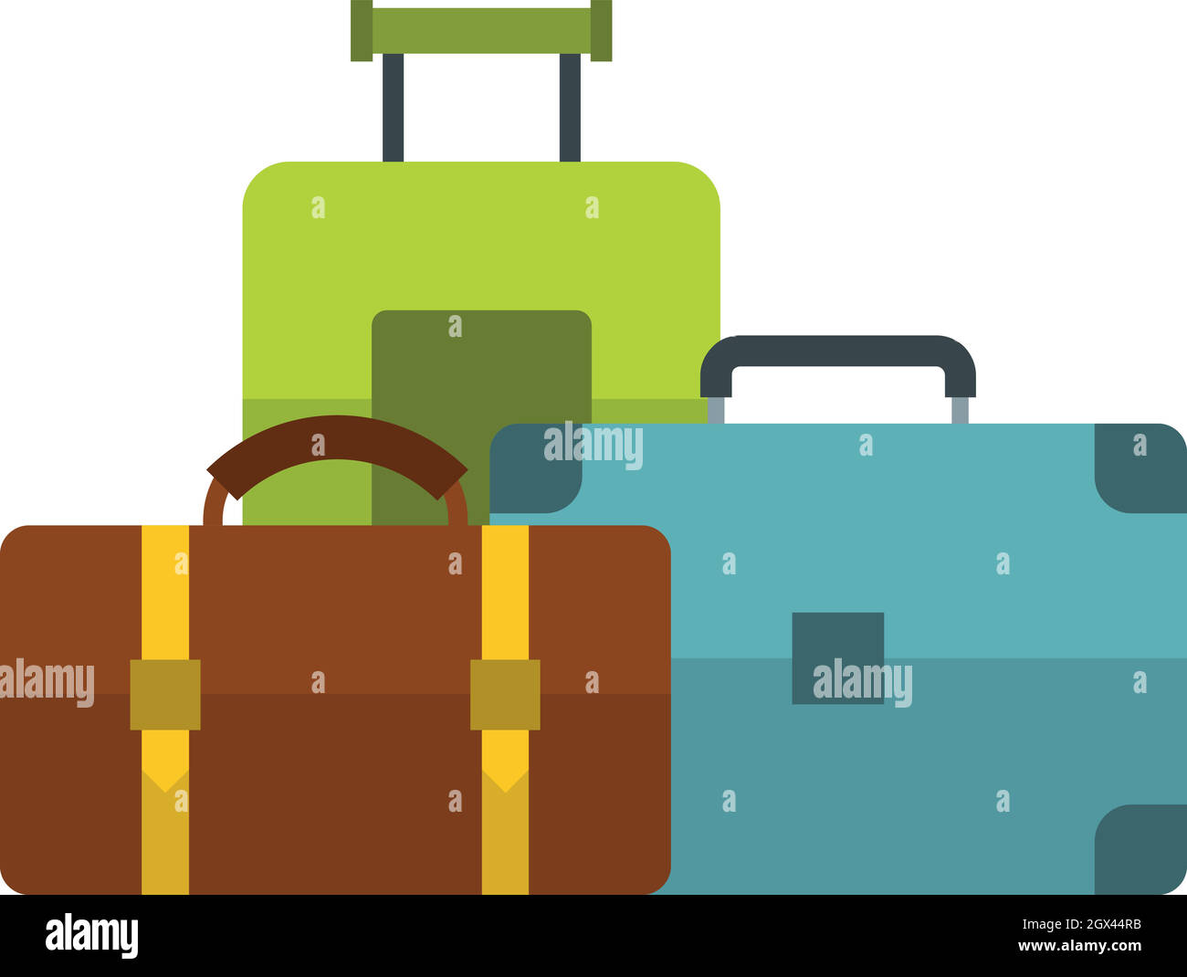 Baggage icon Stock Vector Images - Alamy