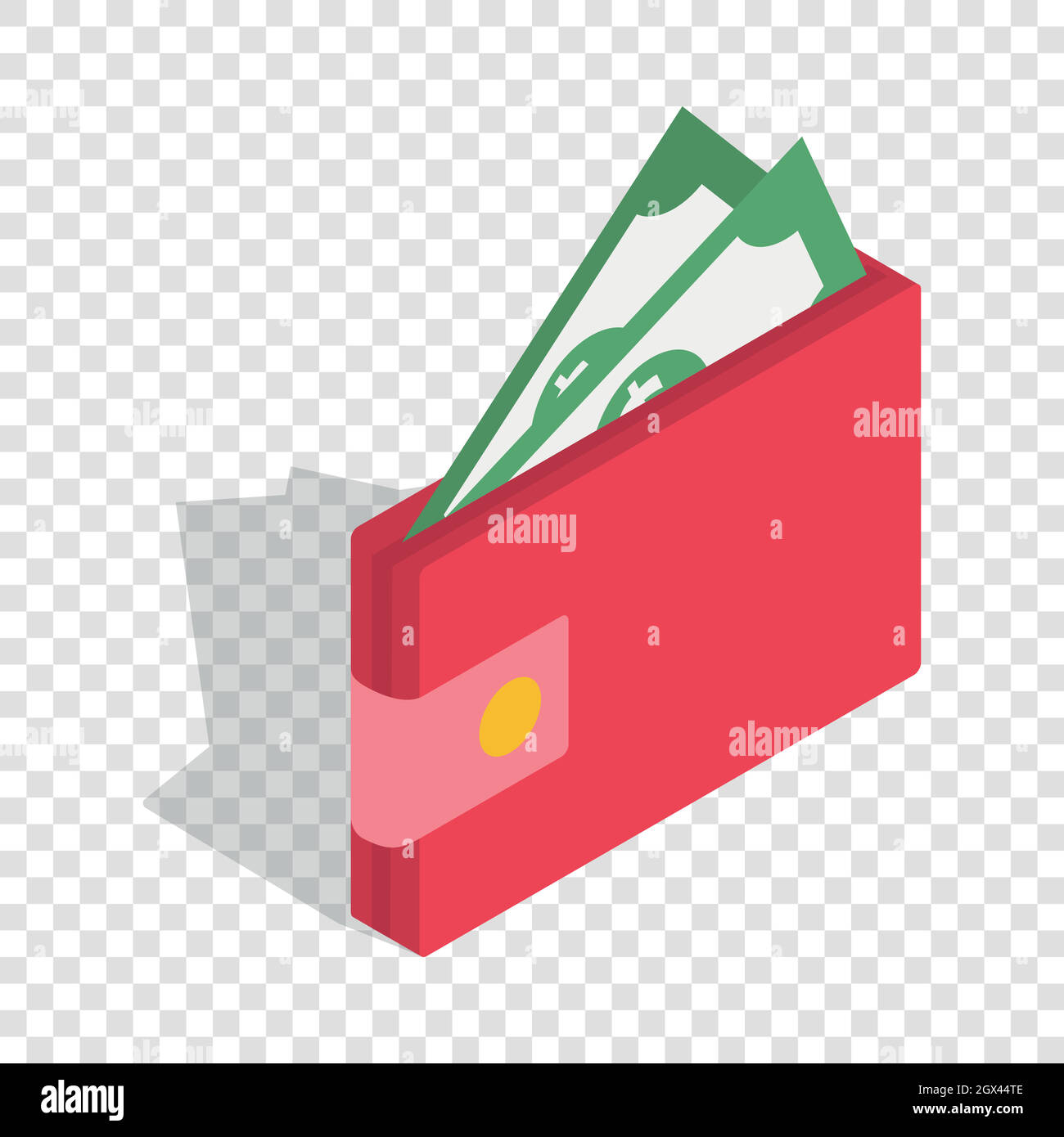 Money dollar 3d icon Stock Vector Images - Alamy