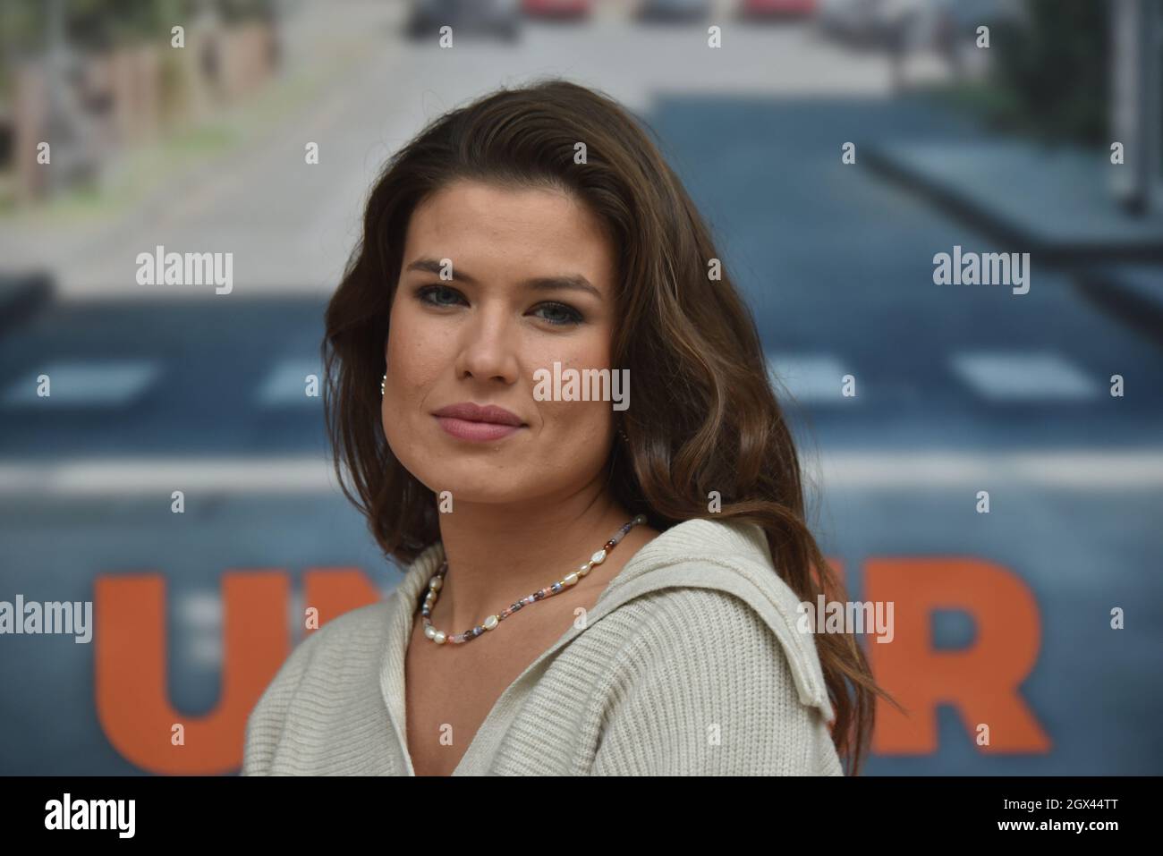 Cologne, Germany. 01st Oct, 2021. Actress Sharon Berlinghoff receives a ...