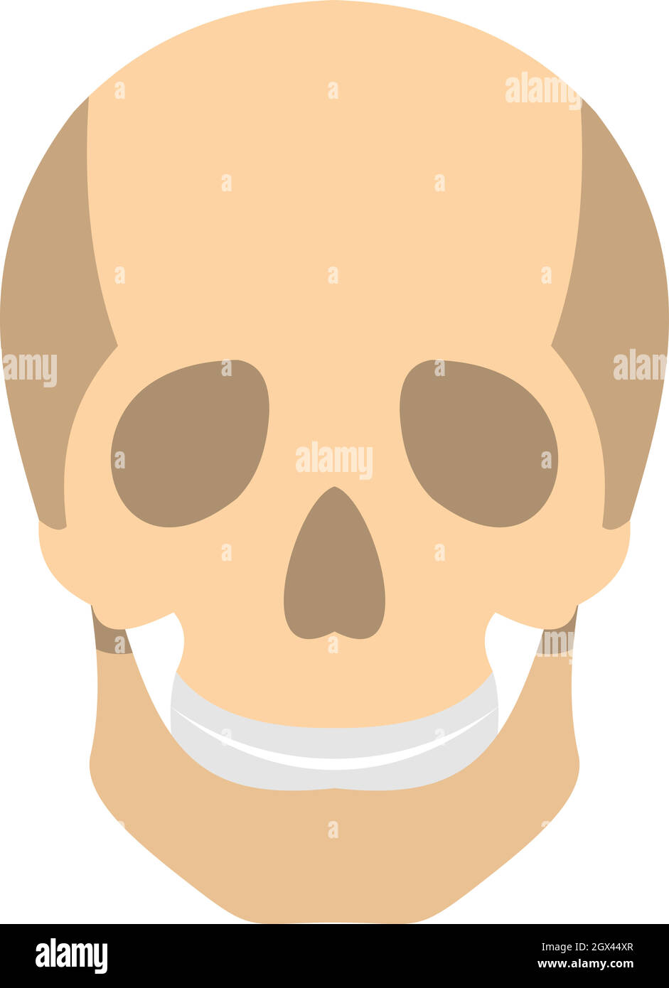 Flat head skull hi-res stock photography and images - Alamy