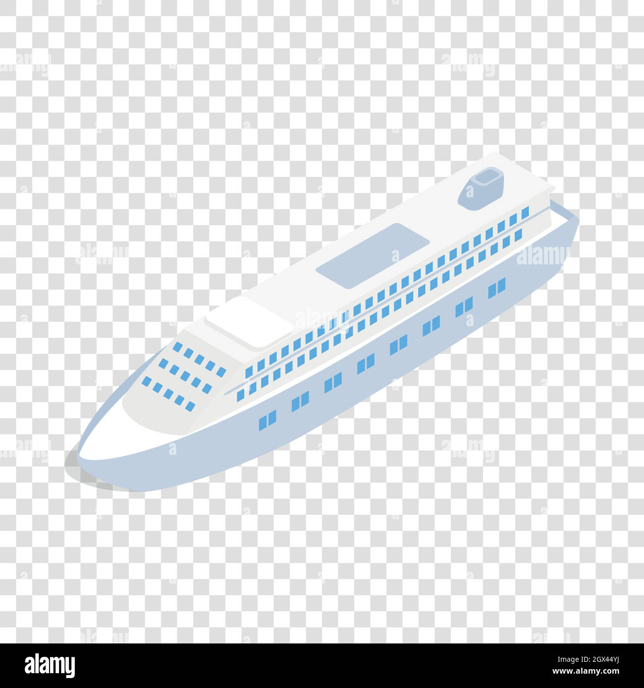 Big ship isometric icon Stock Vector Image & Art - Alamy