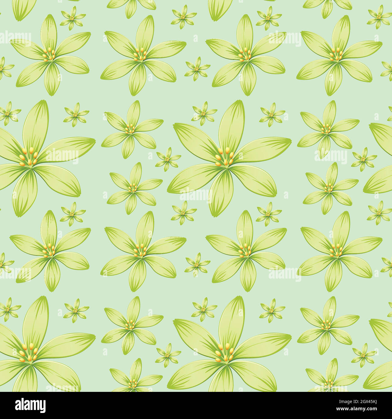 Flowers blue green Stock Vector Images - Alamy