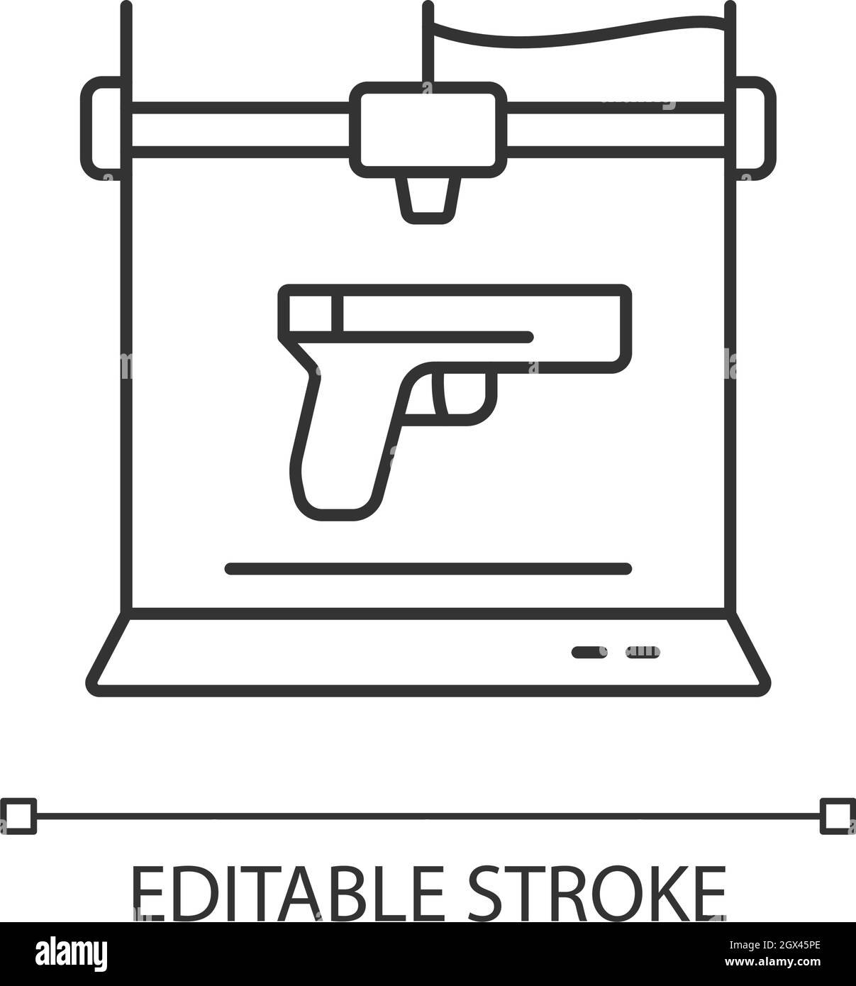 3d printing process linear hi-res stock photography and images - Alamy