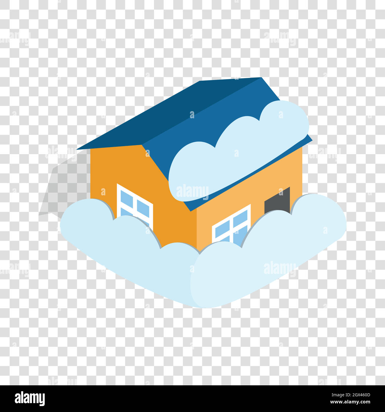 Snow exterior Stock Vector Images - Alamy