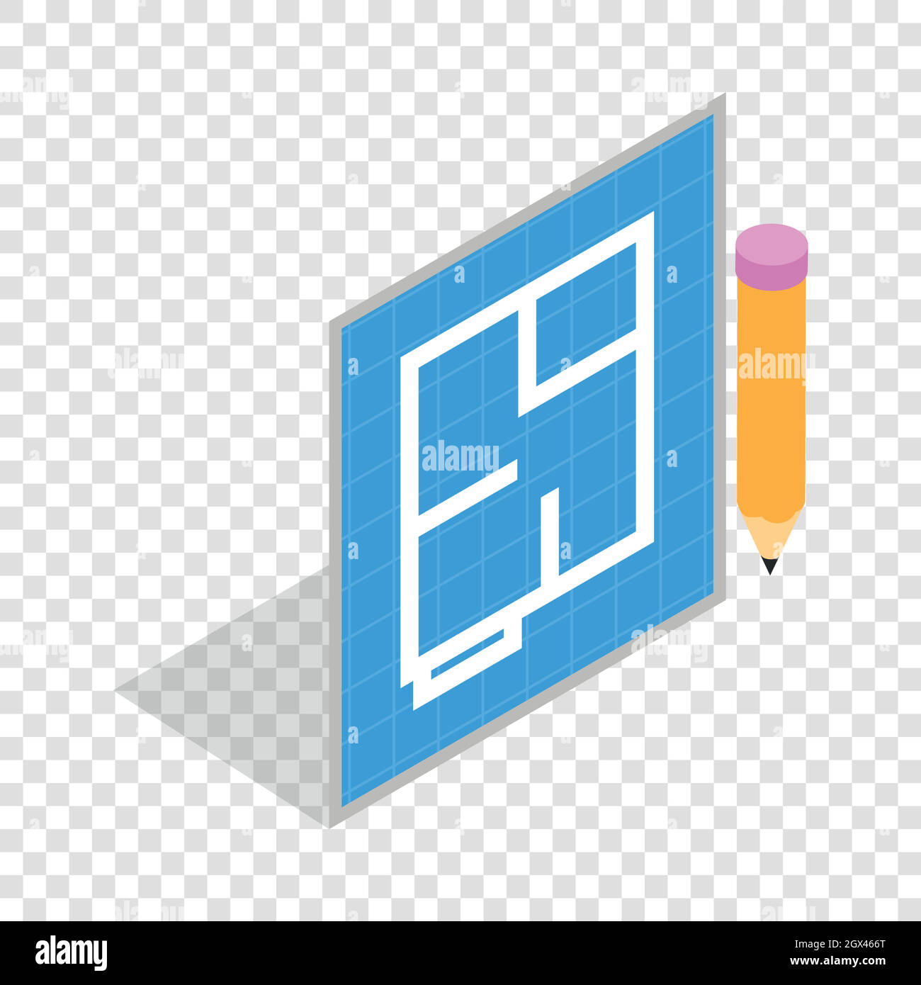 3d isometric floor plan hi-res stock photography and images - Alamy