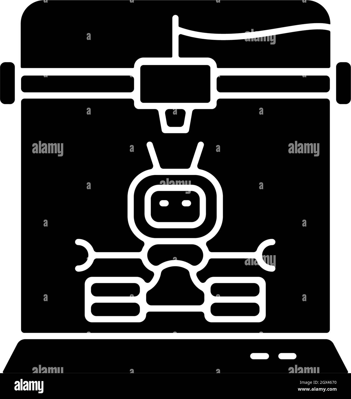 3d printing metal Stock Vector Images - Alamy