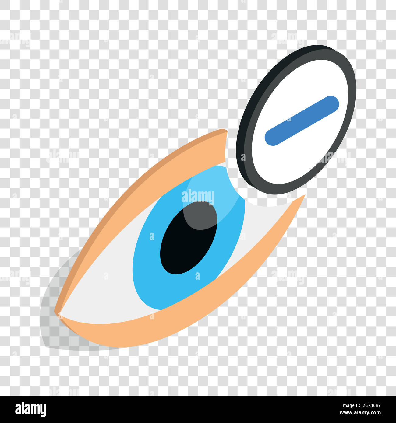 Myopia icon hi-res stock photography and images - Alamy