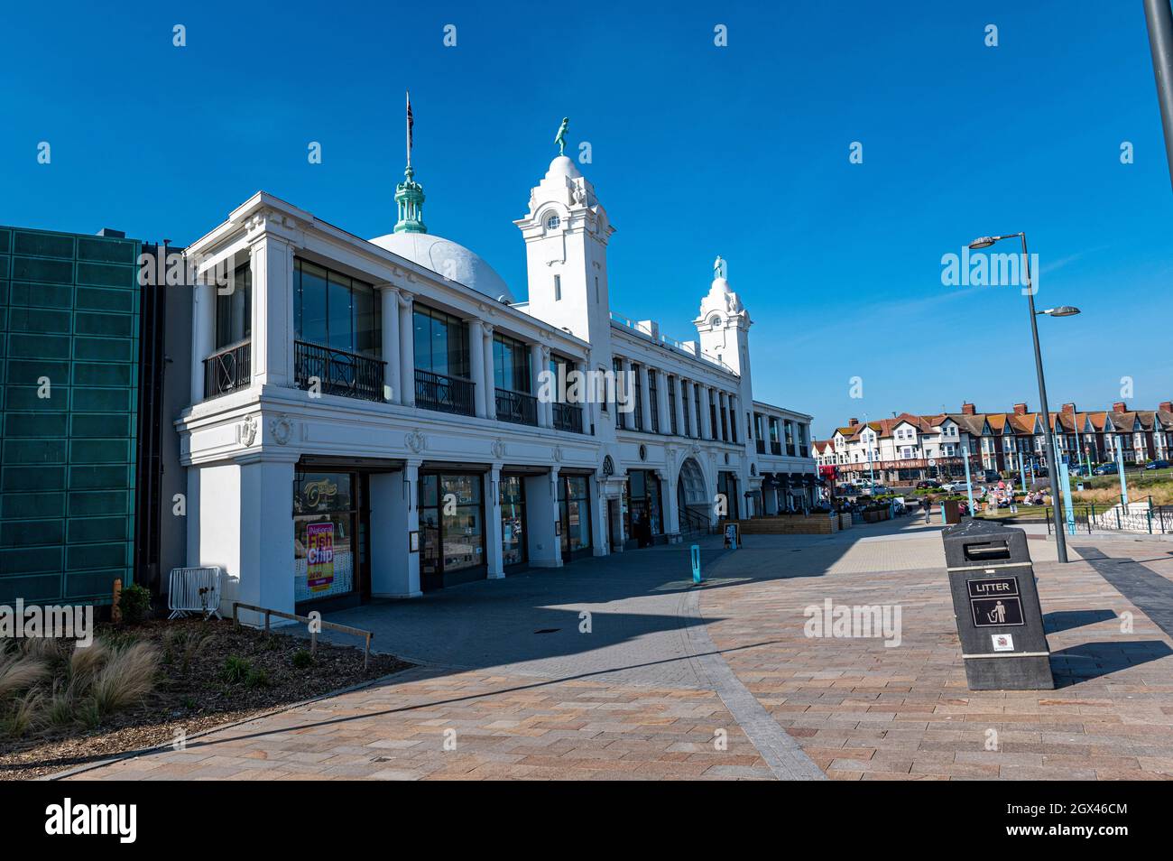 Whitley Bay's Spanish City in the sun Stock Photo - Alamy