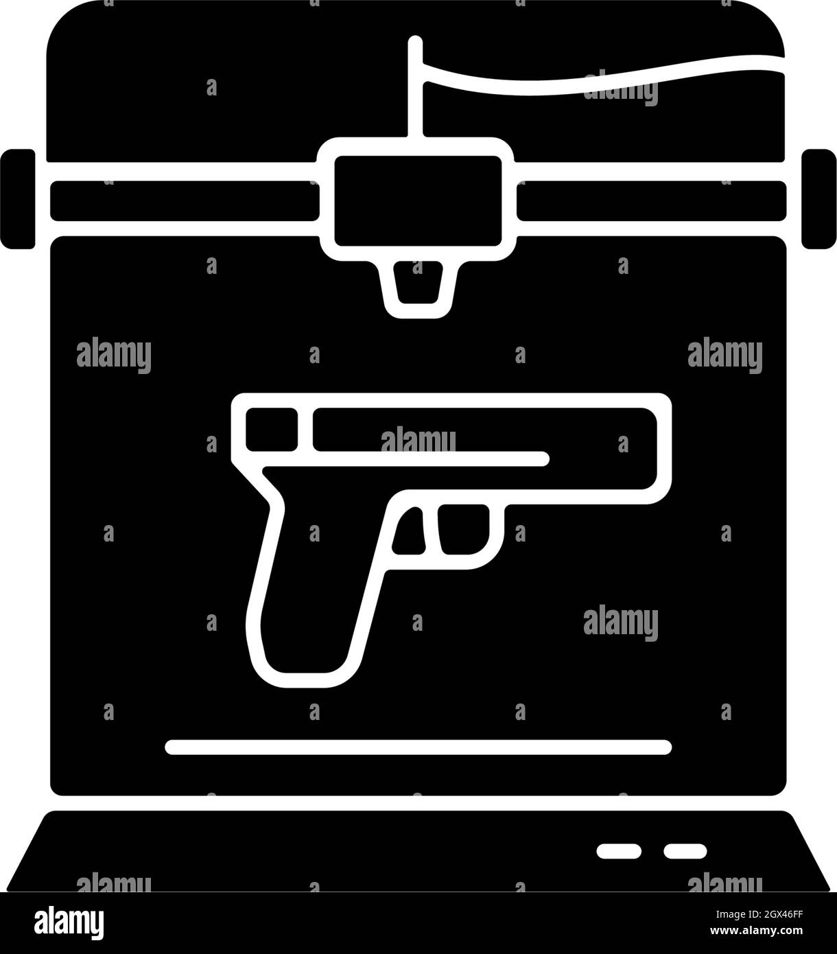 Firearm model Stock Vector Images - Alamy