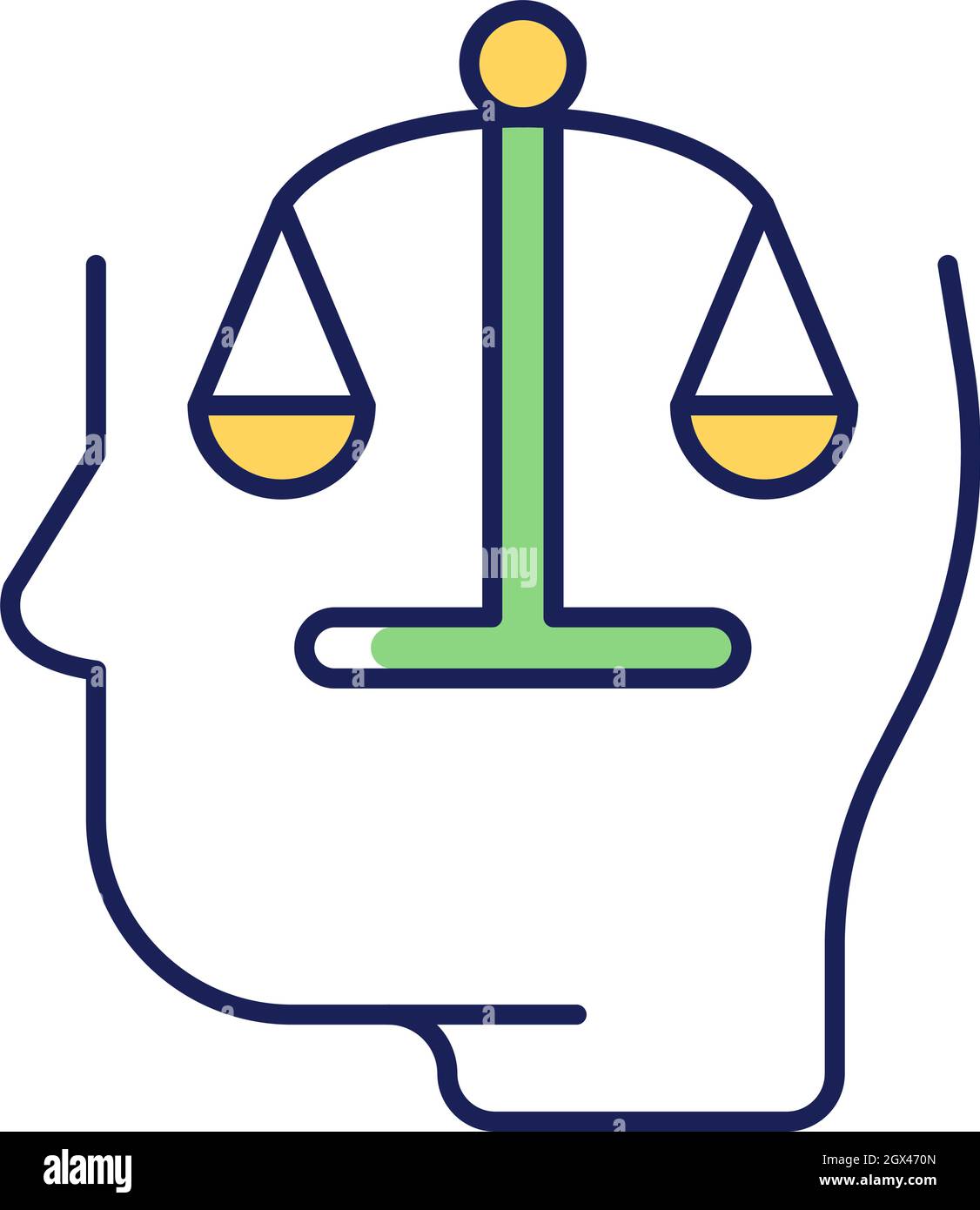 Rationality RGB color icon Stock Vector Image & Art - Alamy