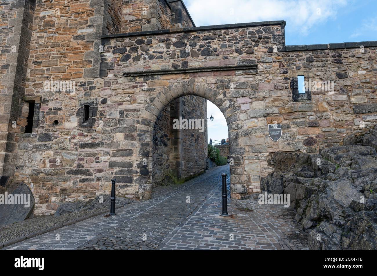 Foogs Gate is one of the access routes to the upper part of Edinburgh ...