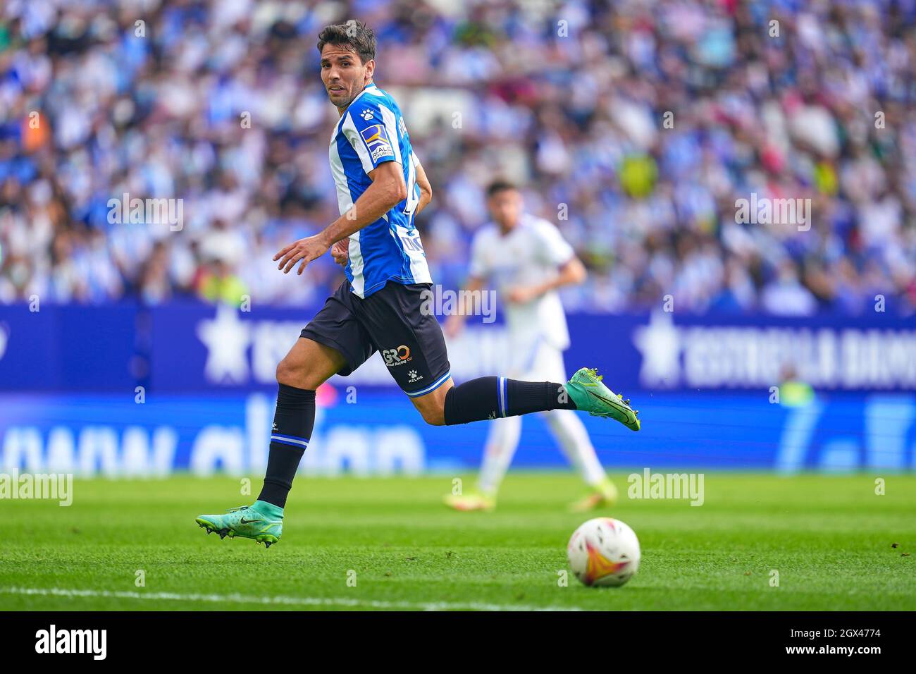 Leandro Cabrera of RCD Espanyol during the La Liga match between RCD ...