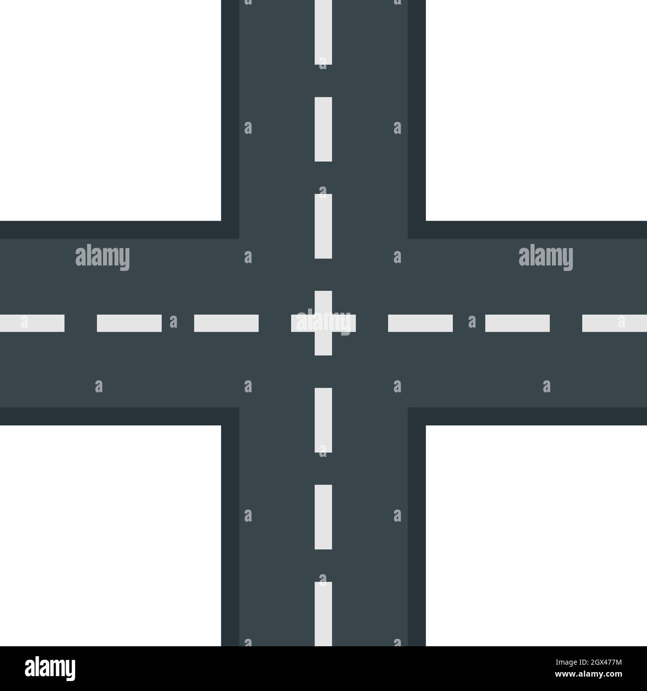 Car crossing road Stock Vector Images - Alamy