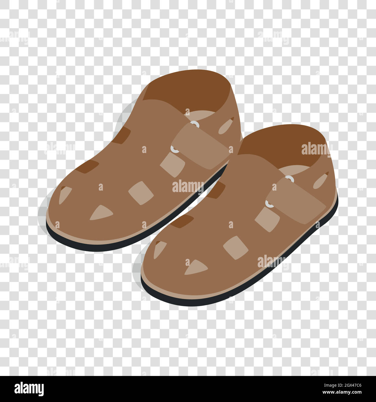 Modern sandals Stock Vector Images - Alamy