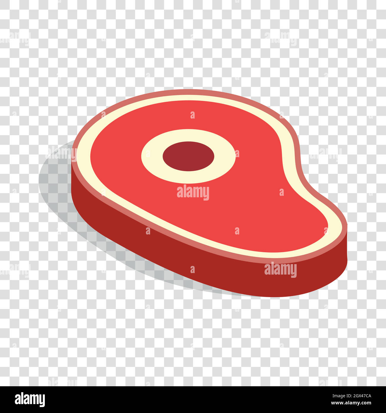 Meat isometric icon Stock Vector Image & Art - Alamy