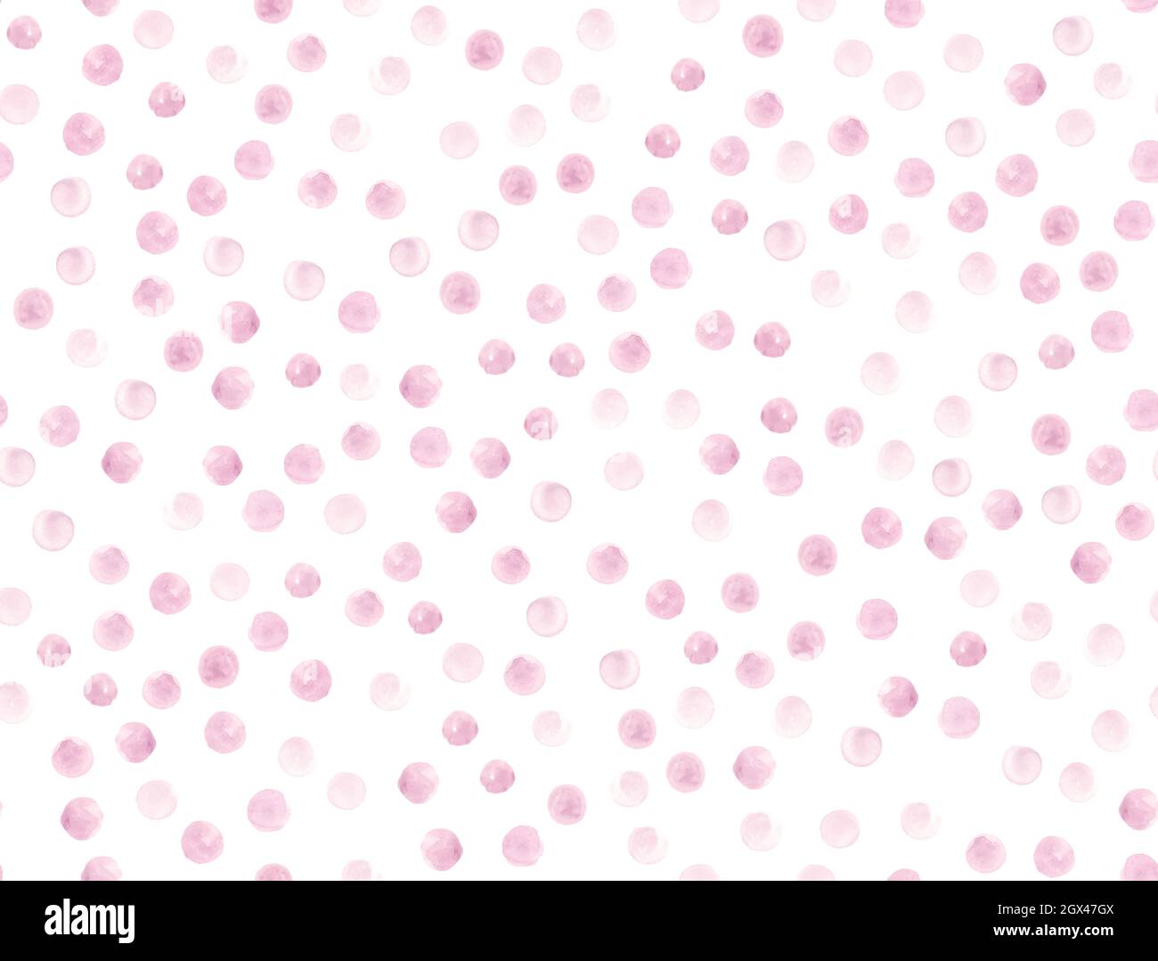 Seamless Rose Watercolor Circles. Grunge Abstract Dots Wallpaper ...
