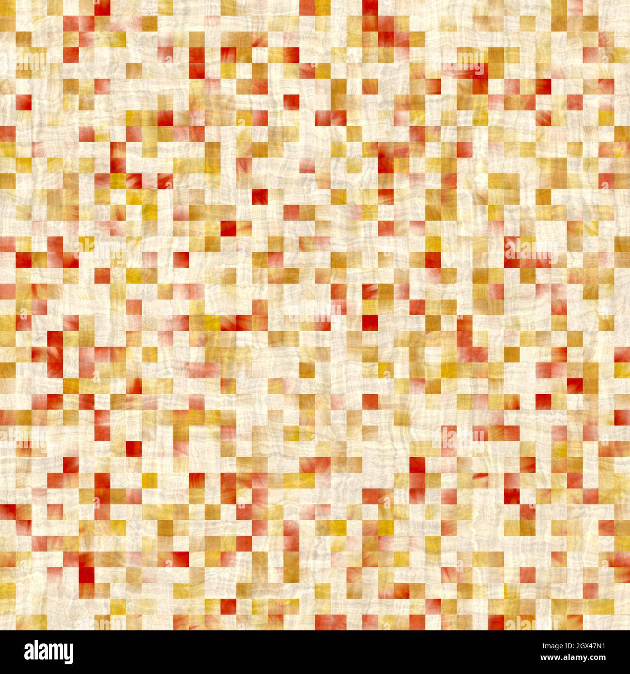 Seamless square tile faux wall mosaic pattern for surface design and ...