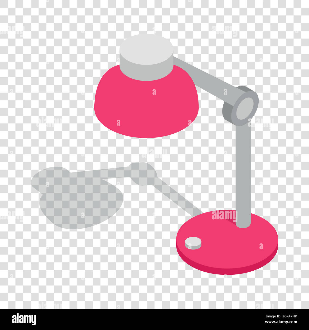 Table lamp isometric icon Stock Vector Image & Art - Alamy