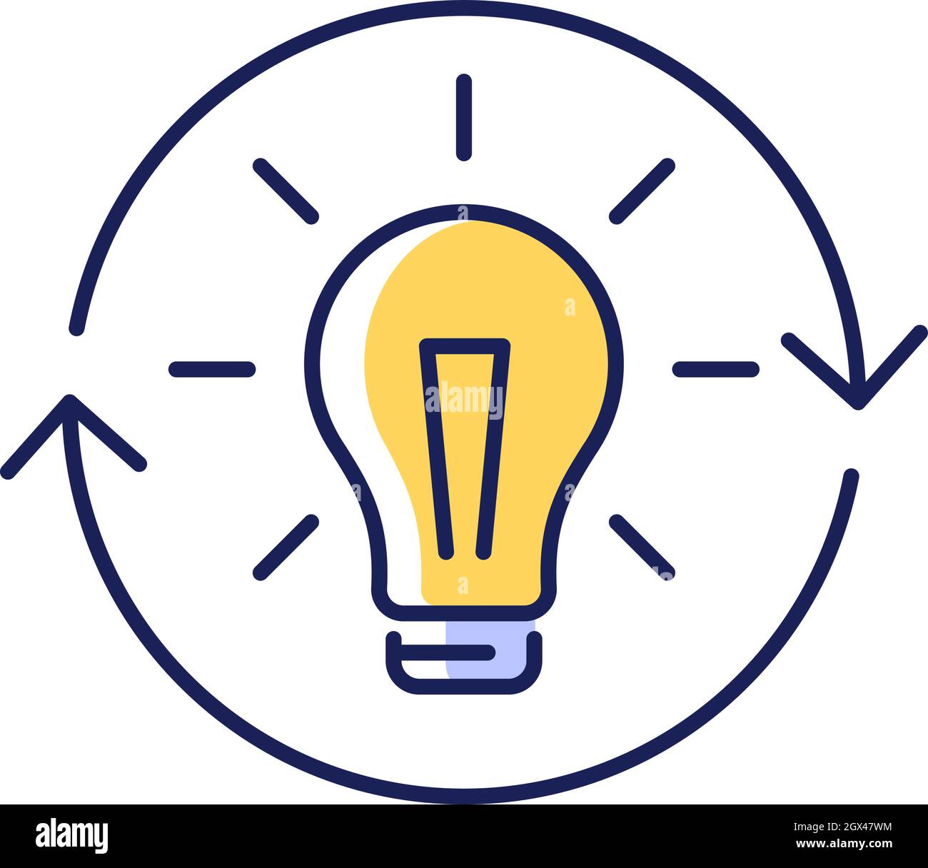 Reconsidering RGB color icon Stock Vector Image & Art - Alamy