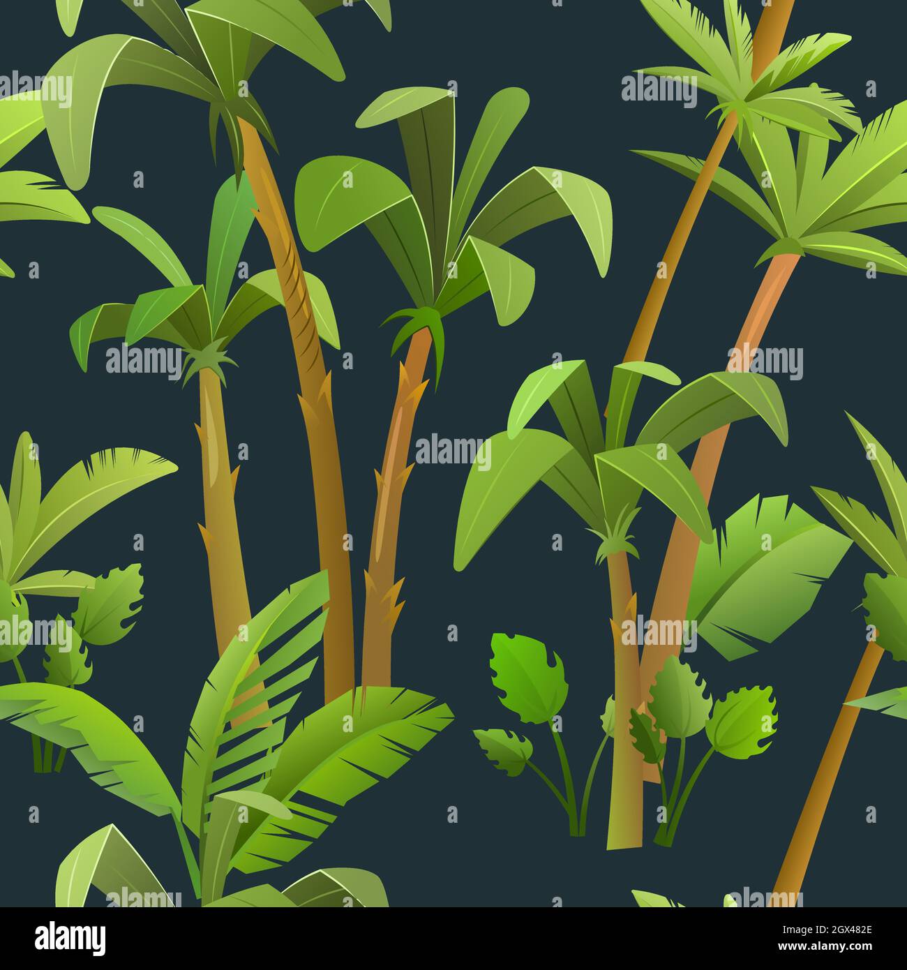 Jungle pattern hi-res stock photography and images - Alamy